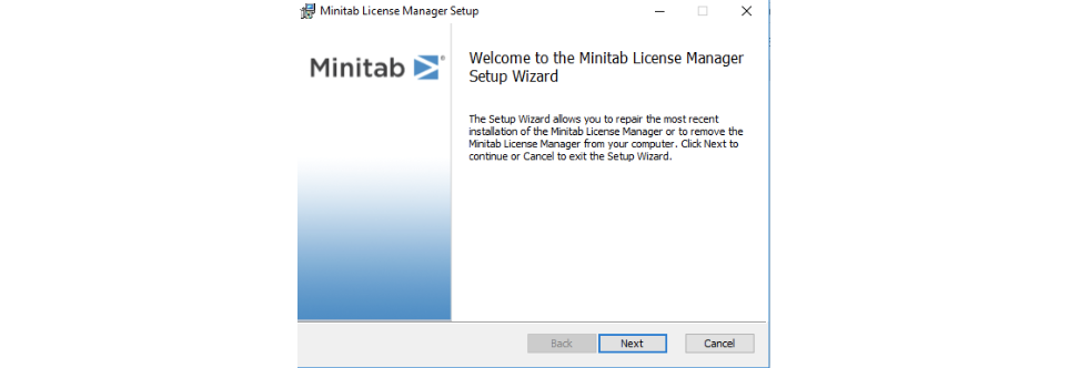 Minitab Installation